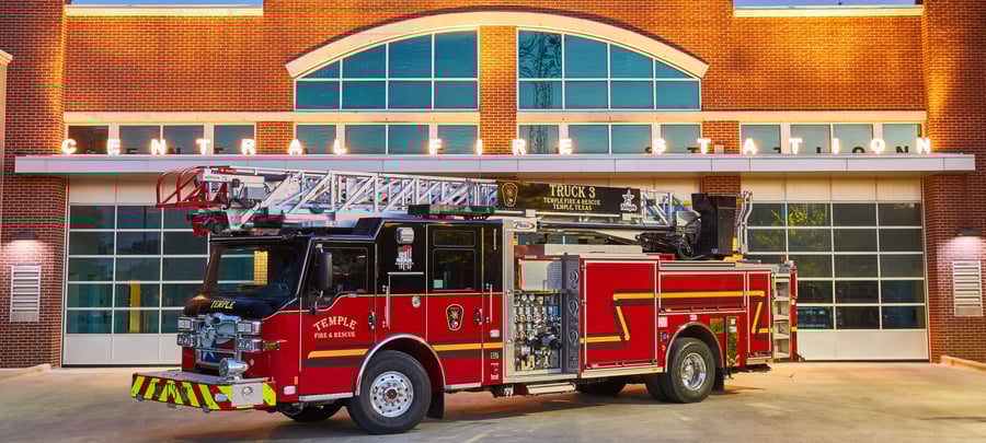 75' Heavy-Duty Aluminum Aerial Ladder | Pierce Mfg
