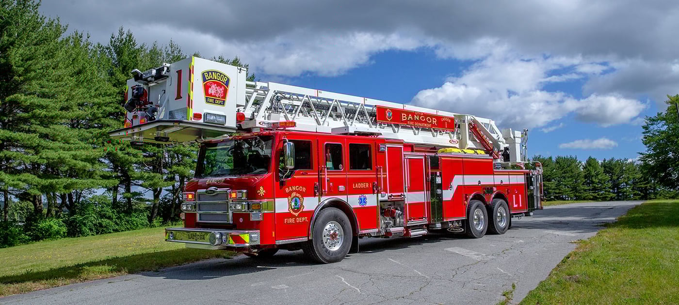 100' Heavy-Duty Steel Aerial Platform | Pierce Mfg