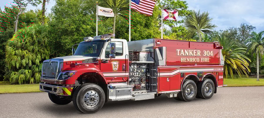 Commercial Dry Side Tanker | Pierce Mfg